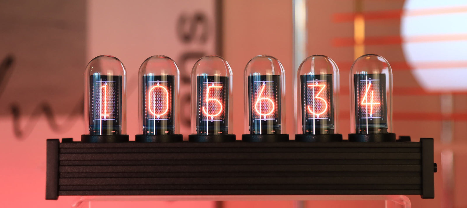 Atomic Voyage IPS Digital Clock - Nixie Tube Clock
