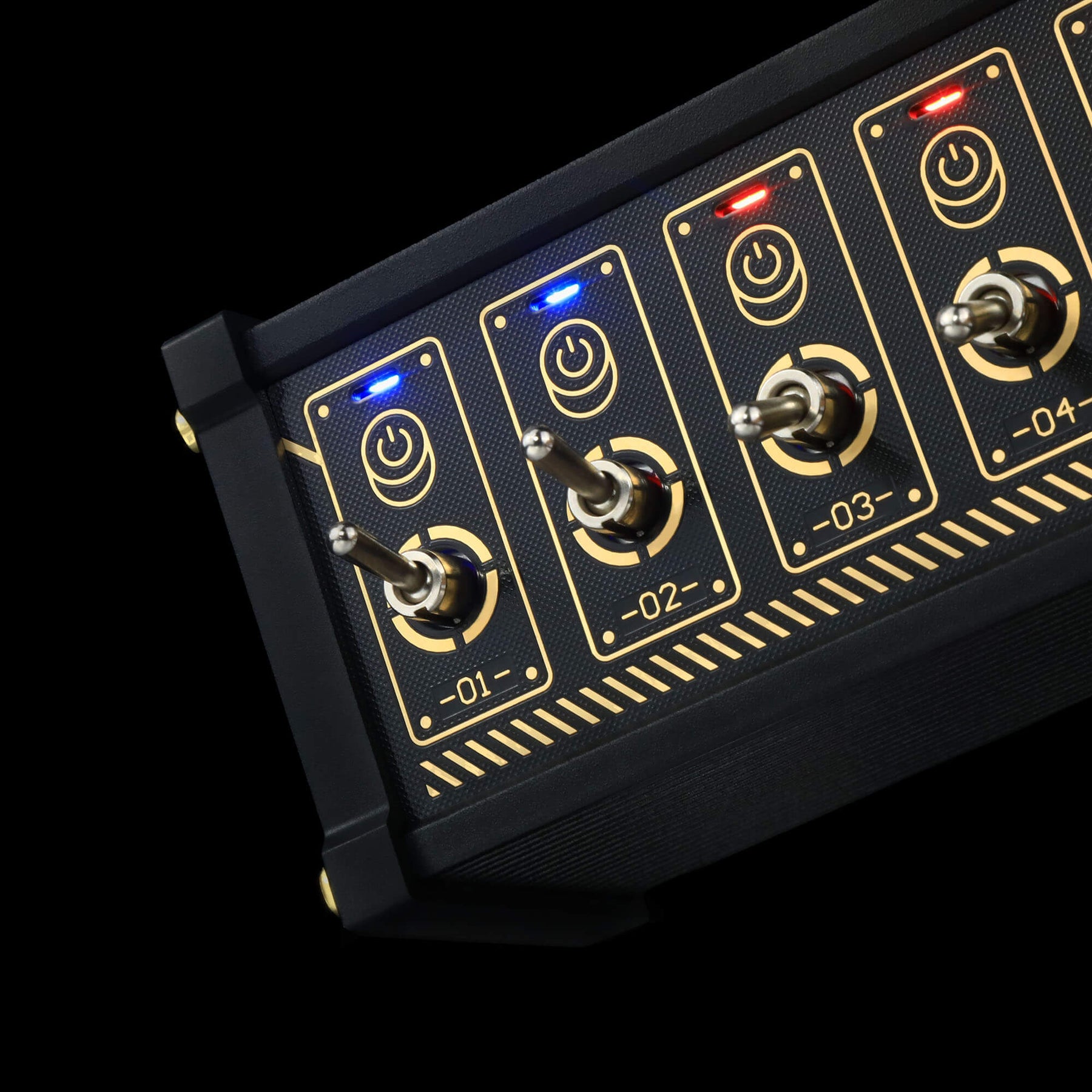 Atomic Voyage NK4 – 10-Port USB Hub with Individual Switches and OLED ...