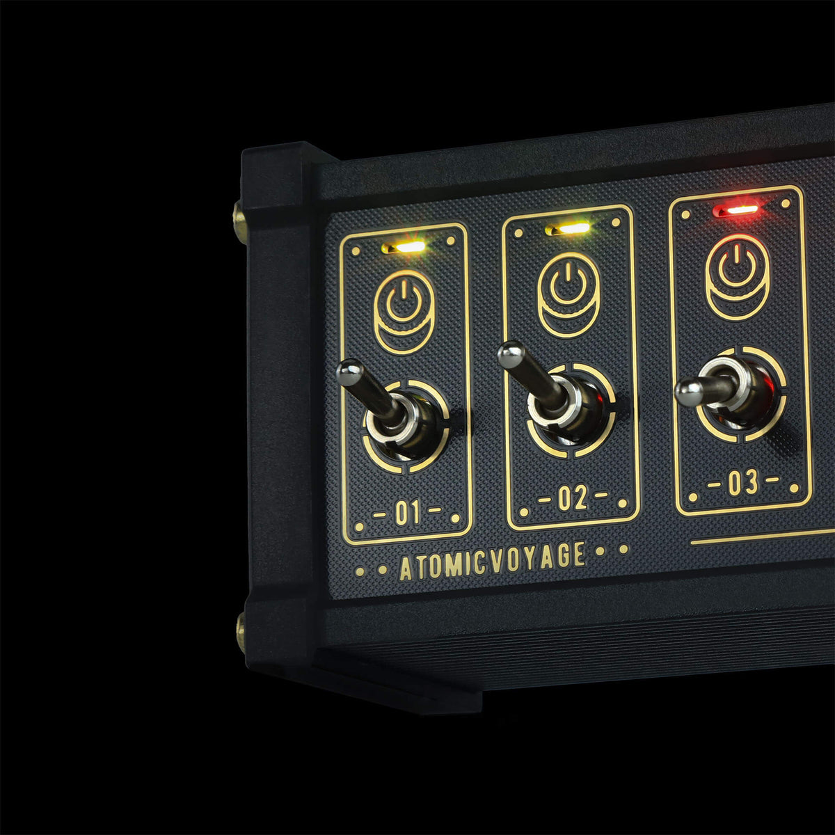 Atomic Voyage NK6 - 8-Port USB Data Hub with Individual LED Power ...