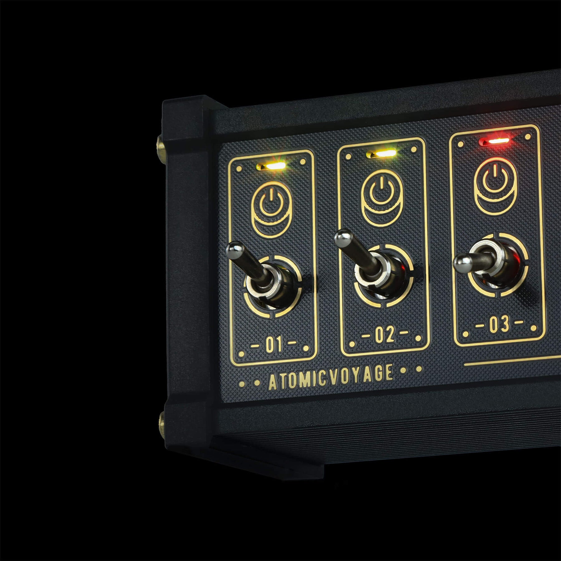 Atomic Voyage NK6 - 8-Port USB Data Hub with Individual LED Power ...