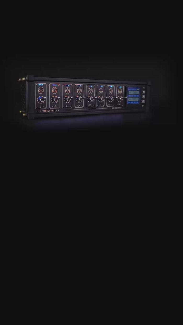 Atomic Voyage NK6 - 8-Port USB Data Hub with Individual LED Power ...